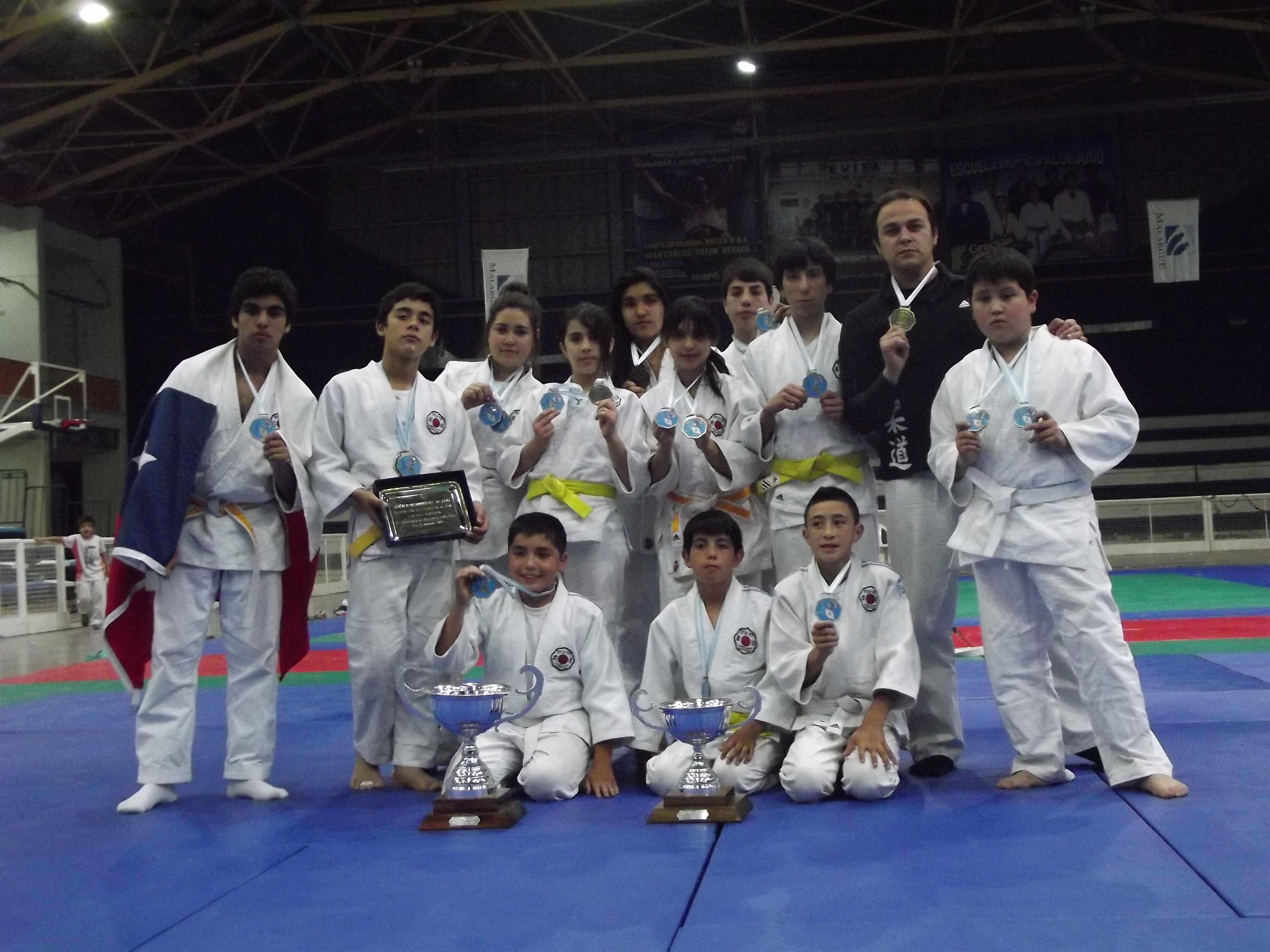 Judokas rancagüinos ganaron 13 medallas en Panamericano de Argentina