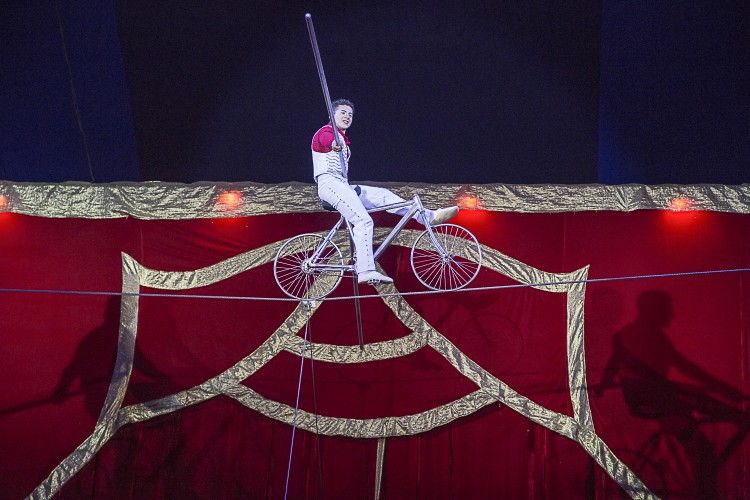 Esta noche debuta en Rancagua el espectáculo familiar de Golden Circus