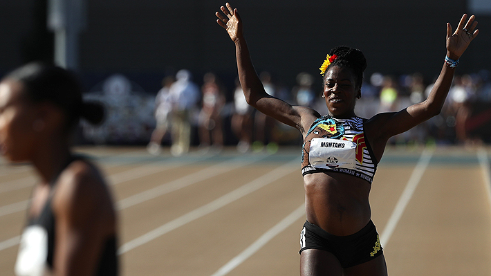 Inspirada en la actriz de "Wonder Woman" atleta corre los 800 metros ...